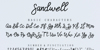 Sandwell Font | Designed by AENCreativeStudio