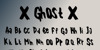 X Ghost X Font | Designed by afterthem Studio