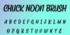 Chuck Noon Brush Font | Designed by Twicolabs