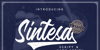 Sintesa Font by Nyalaapi | FontSpace