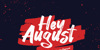 Hey August Font | Designed by Khurasan