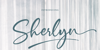 Sherlyn Font | Designed by R Studio
