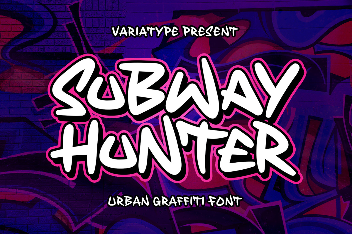 Subway Hunter Font | variatype | FontSpace
