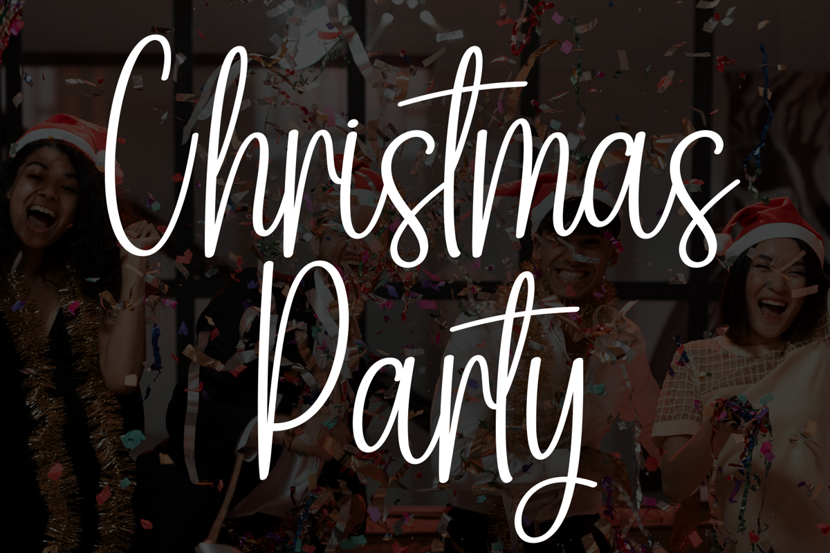 Christmas Party Font | scratchones_creative | FontSpace