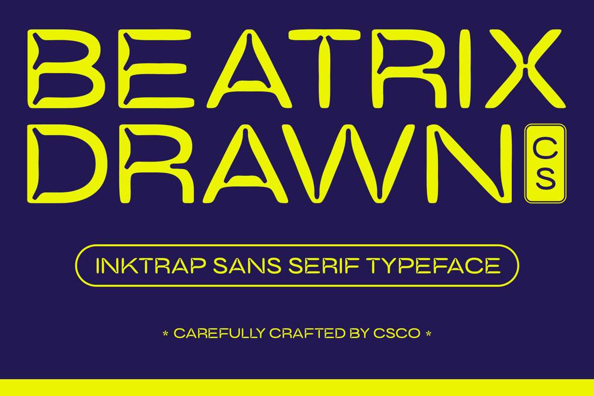 CS Beatrix Drawn Font - Free Download