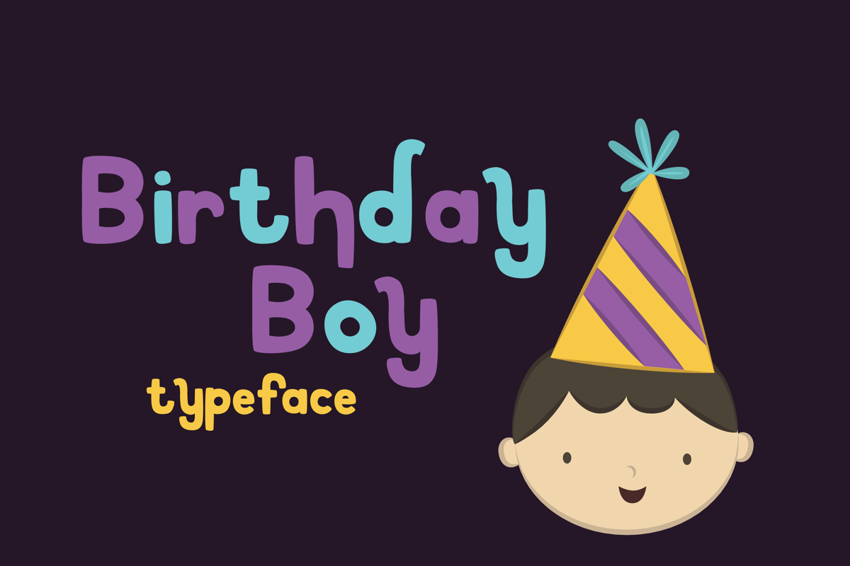 Birthday Boy Font - Free Download