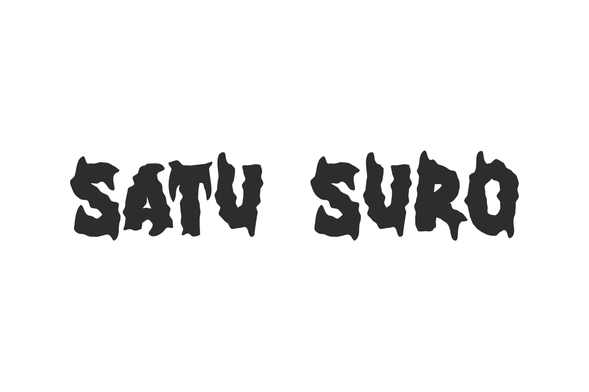 Satu Suro Font - Free Download