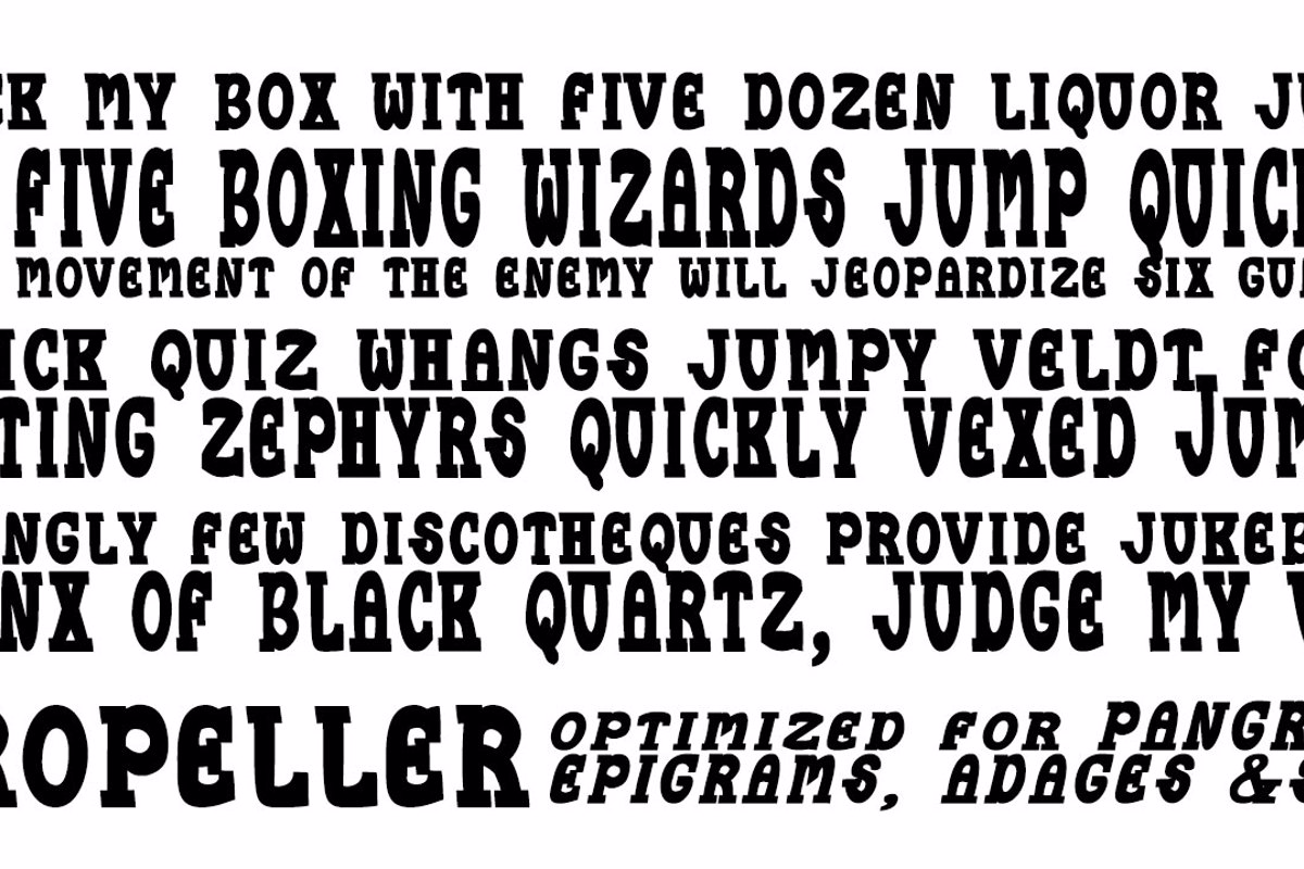 Propeller Font - Free Download