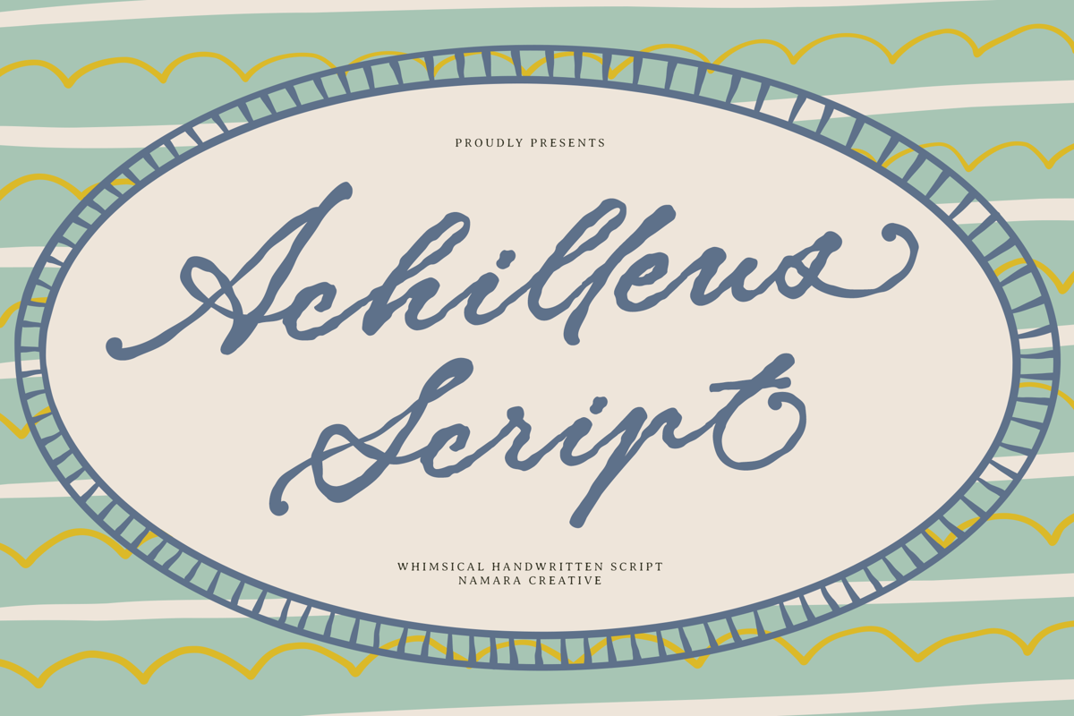Achilleus Script Font - Free Download