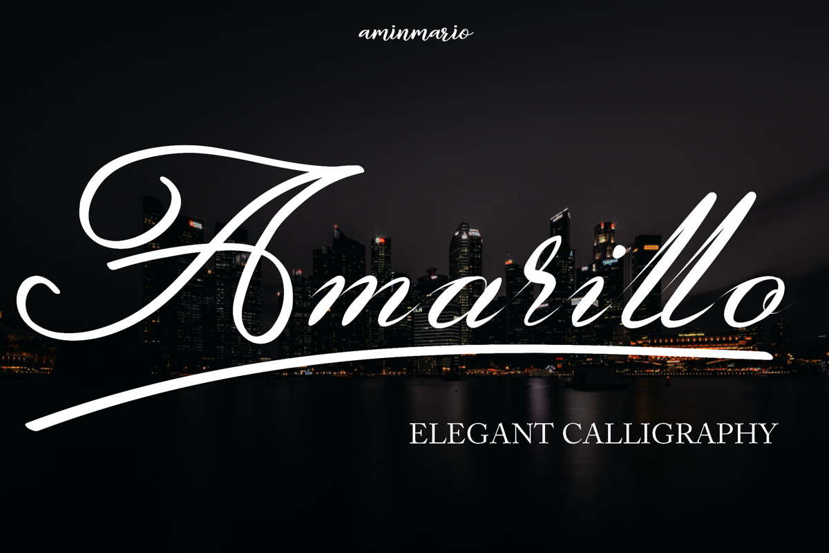 Amarillo Font - Free Download