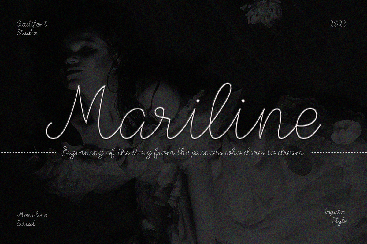 Mariline Font | creatifontstudios | FontSpace