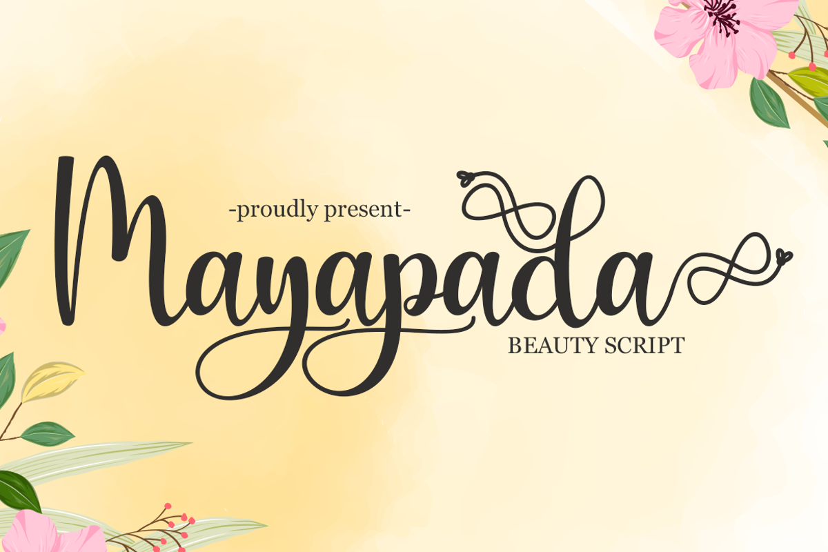 Mayapada Font | Supersemar Letter | FontSpace
