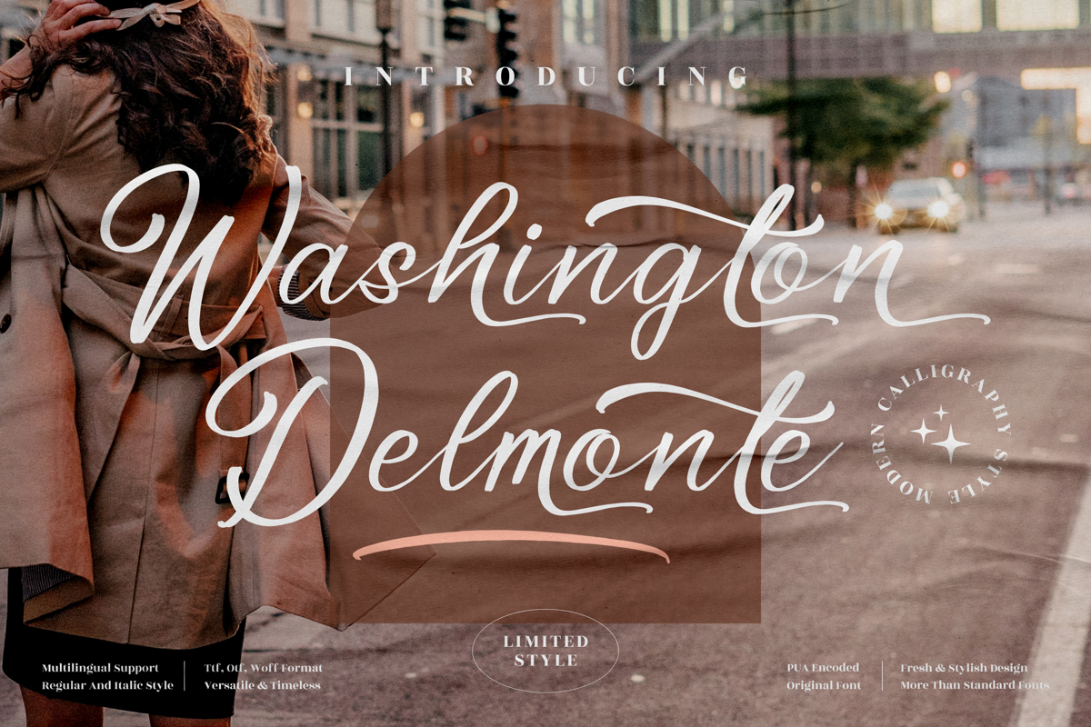 Washington Delmonte Font - Free Download
