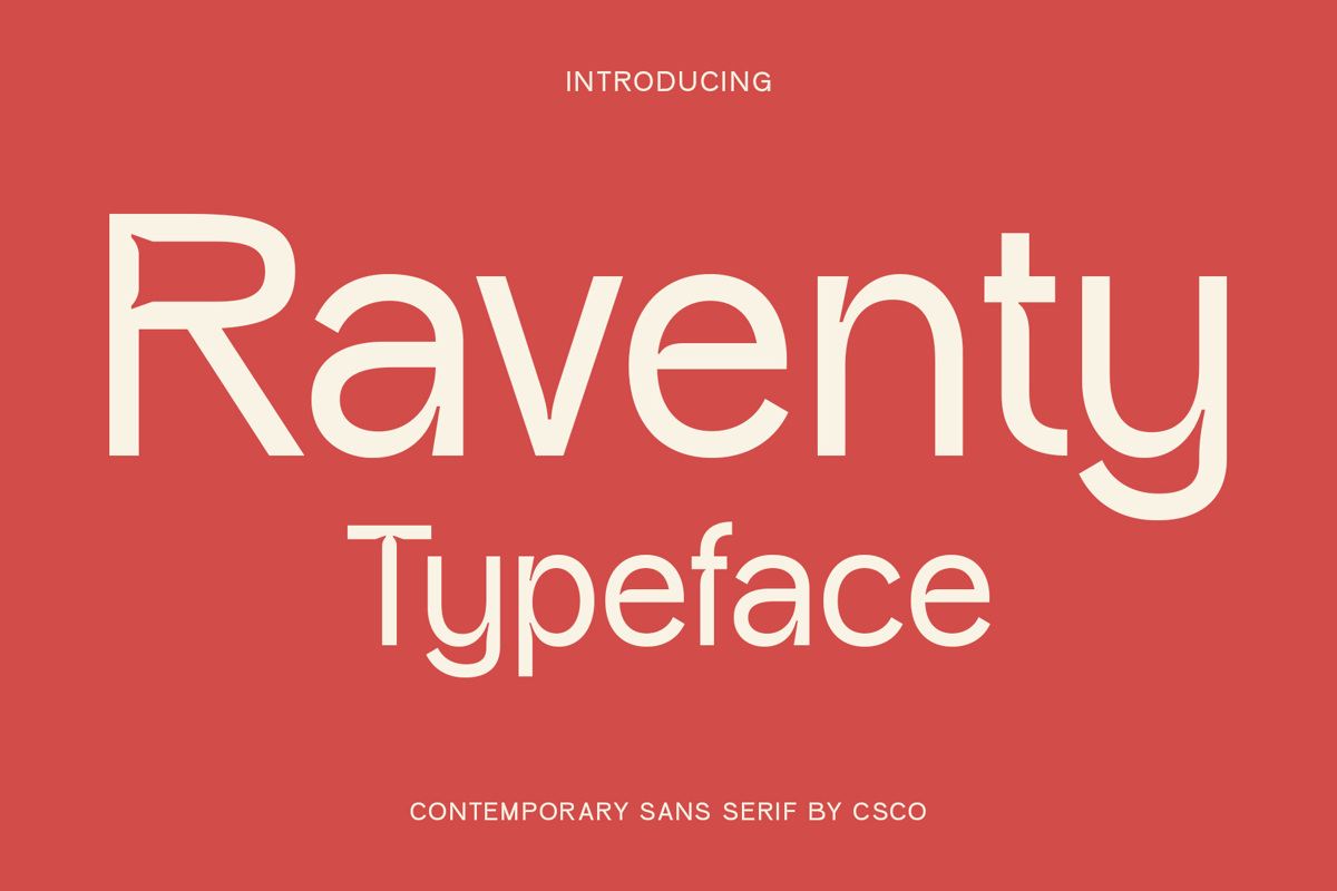 Raventy Font | craftsupplyco | FontSpace