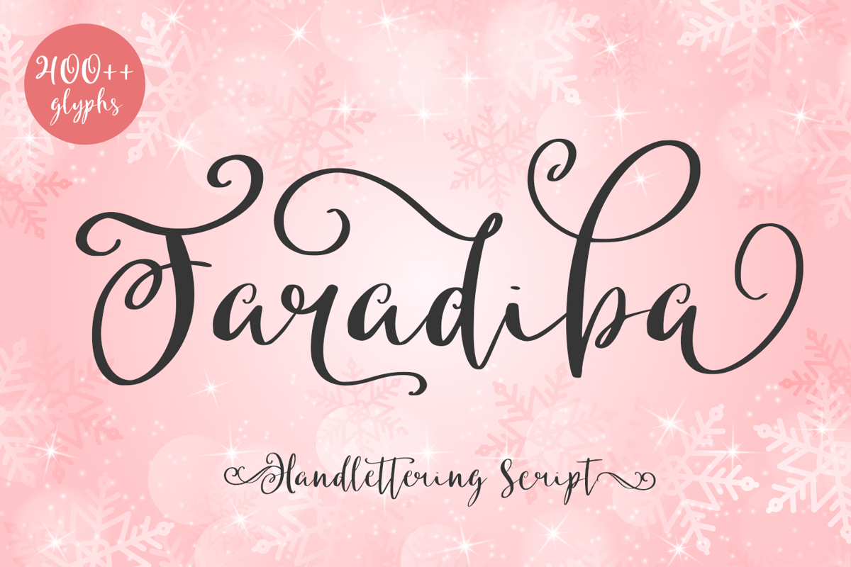 Faradiba Font | Abo Daniel | FontSpace