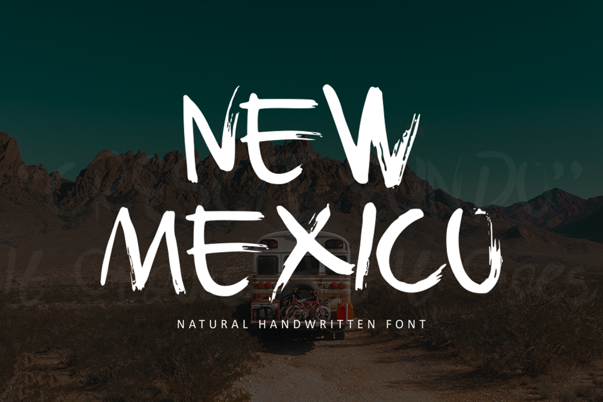 New Mexico Font | Nariswari Creative | FontSpace