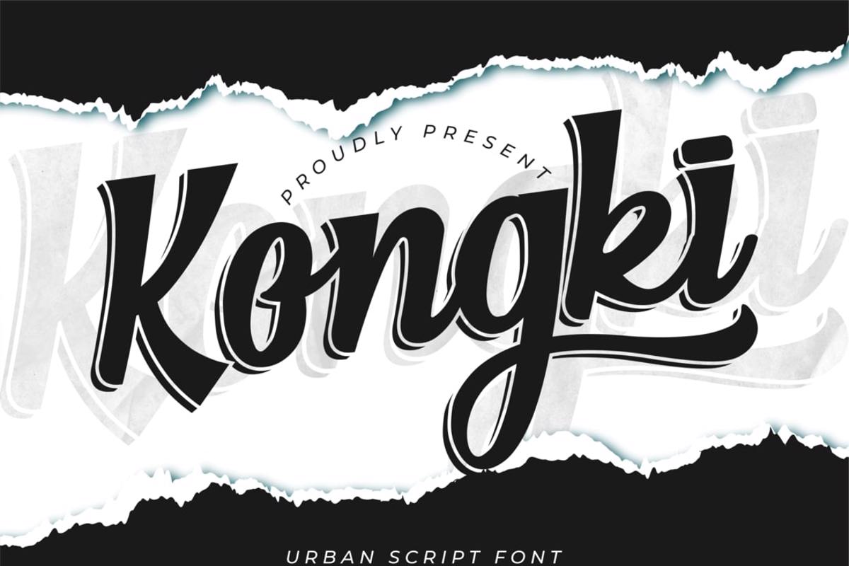 Kongki Font | Nomlimofont | FontSpace