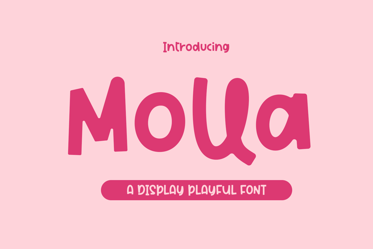 Molla Font | Rantautype | FontSpace