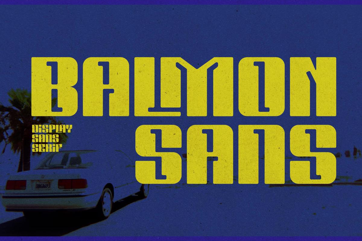 BALMON SANS Font - Free Download