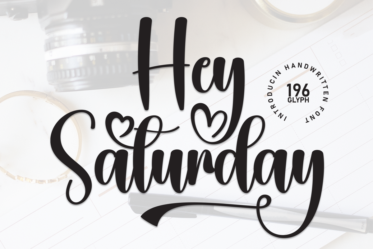 Hey Saturday Font - Free Download