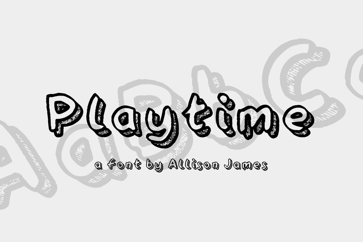 Playtime Font | Chequered Ink | FontSpace