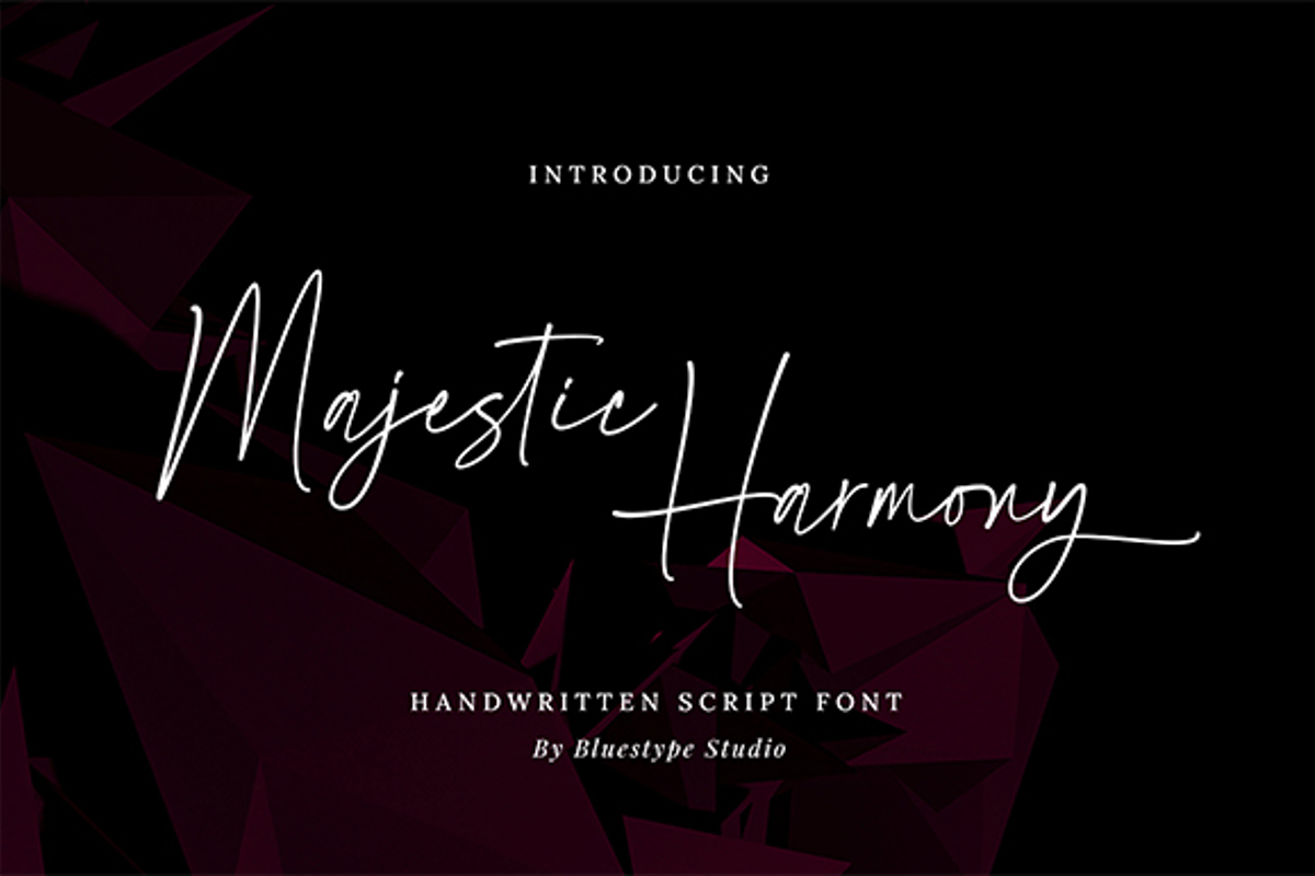 Majestic Harmony Font - Free Download