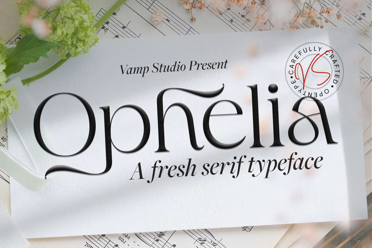 OPHELIA Font - Free Download