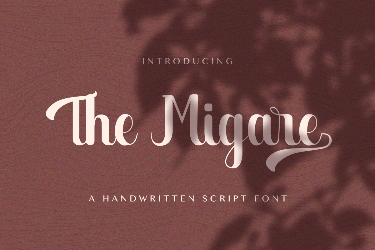 The Migare Font | StringLabs | FontSpace