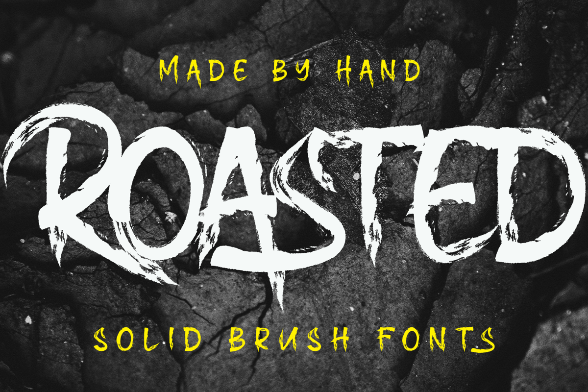 Roasted Font | Stefie justprince | FontSpace