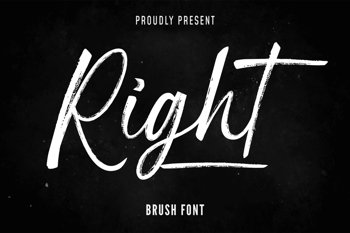 Right Font - Free Download