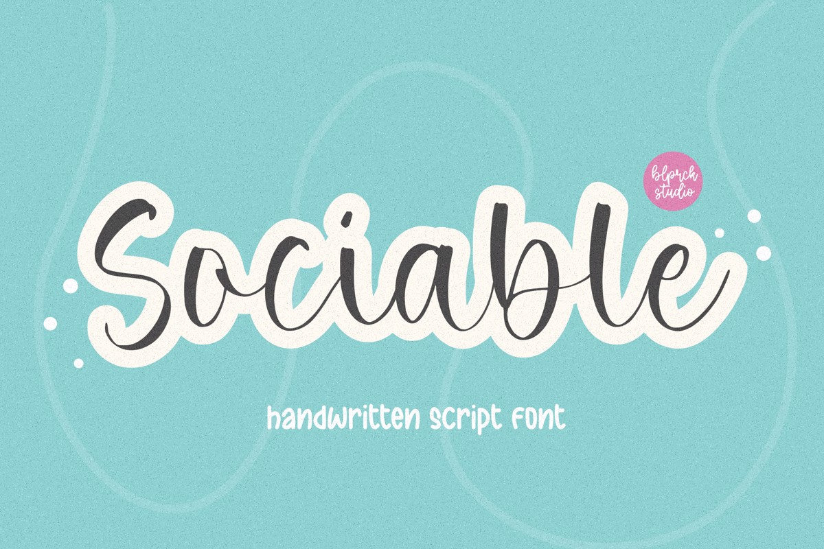 Sociable Font - Free Download
