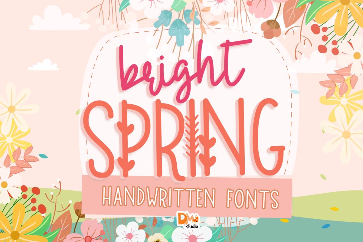 Bright Spring Font | Dmletter studio | FontSpace