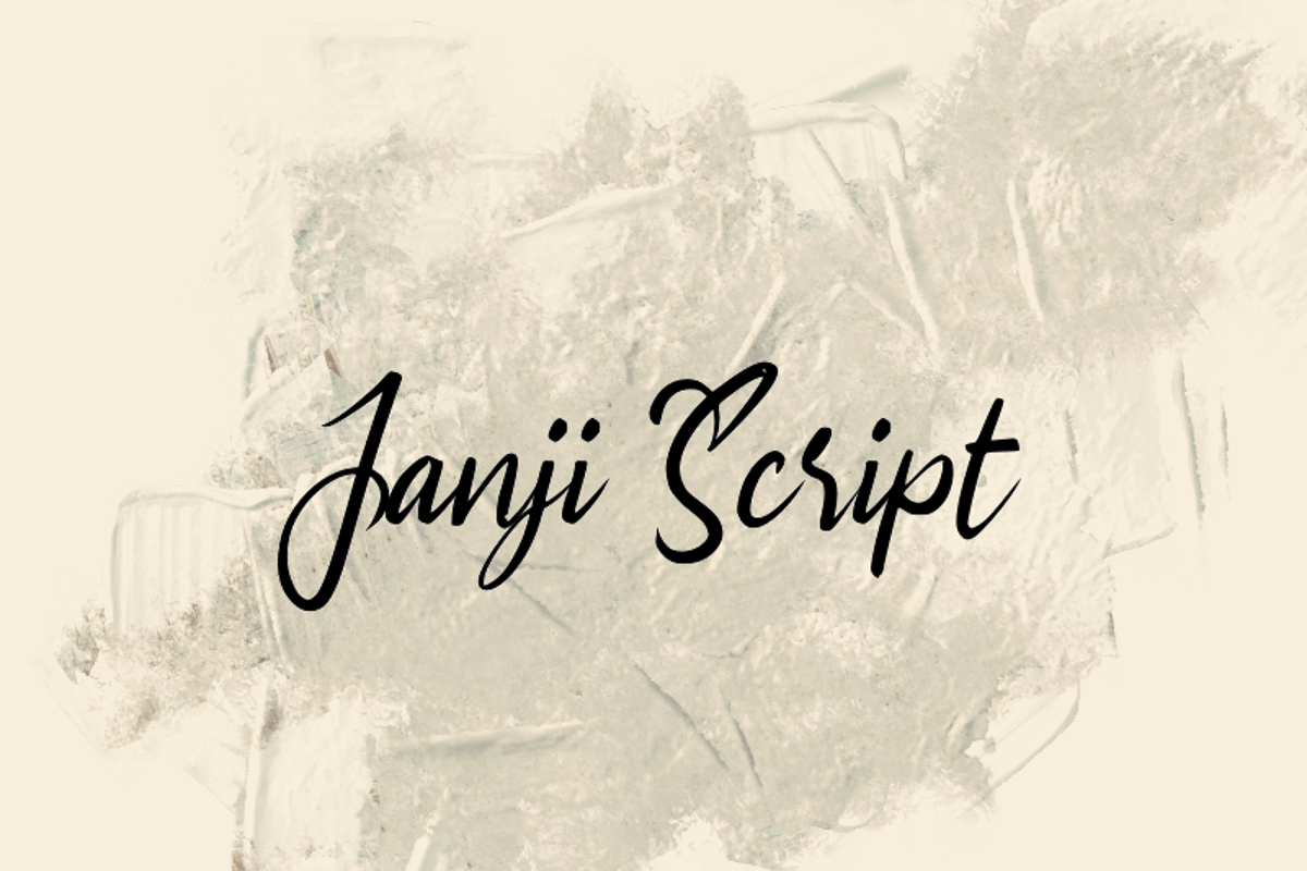 J Janji Font | wepfont | FontSpace