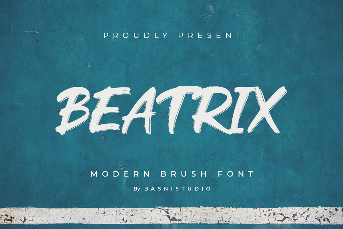BEATRIX Font | Basnistudio | FontSpace