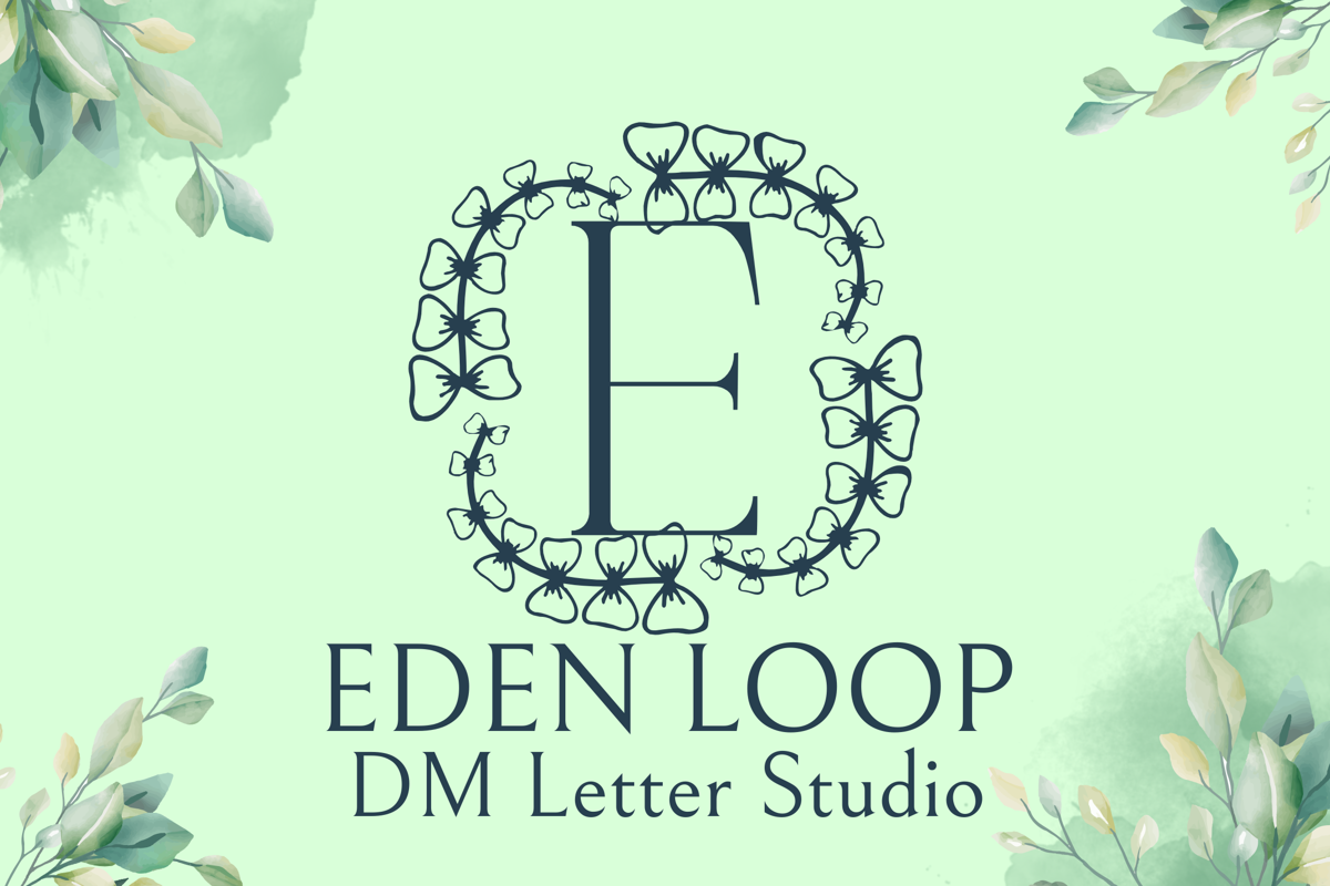 Eden Loop Monogram Font | Dmletter studio | FontSpace