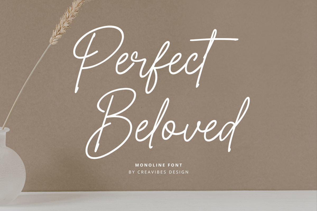Perfect Beloved Font | Creavibes Design | FontSpace