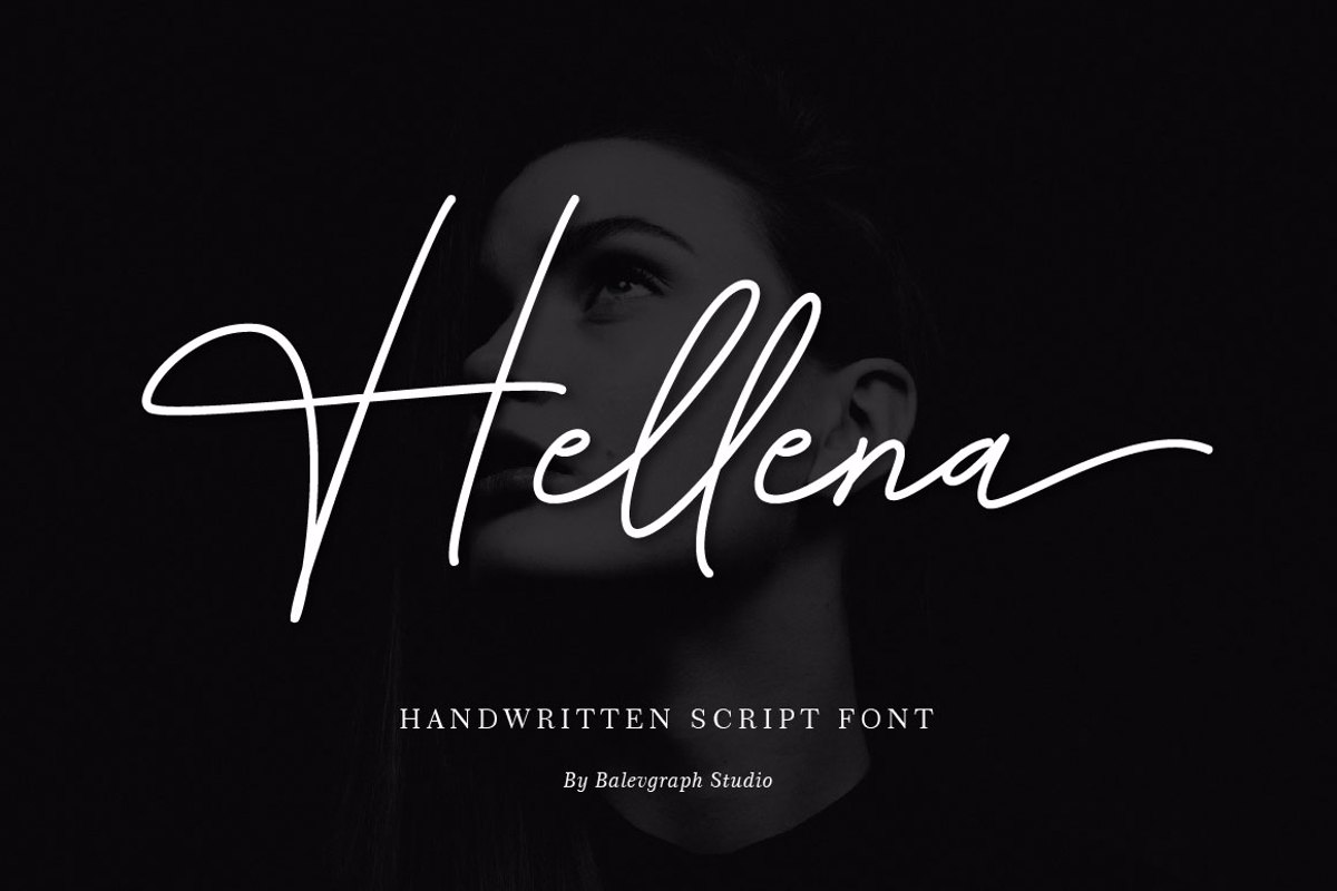 Hellena Font | BalevgraphStudio | FontSpace