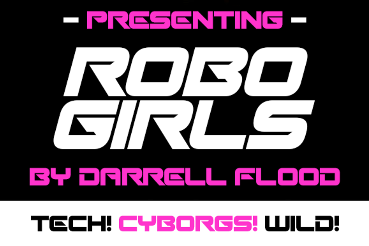 Robo Girls Font - Free Download