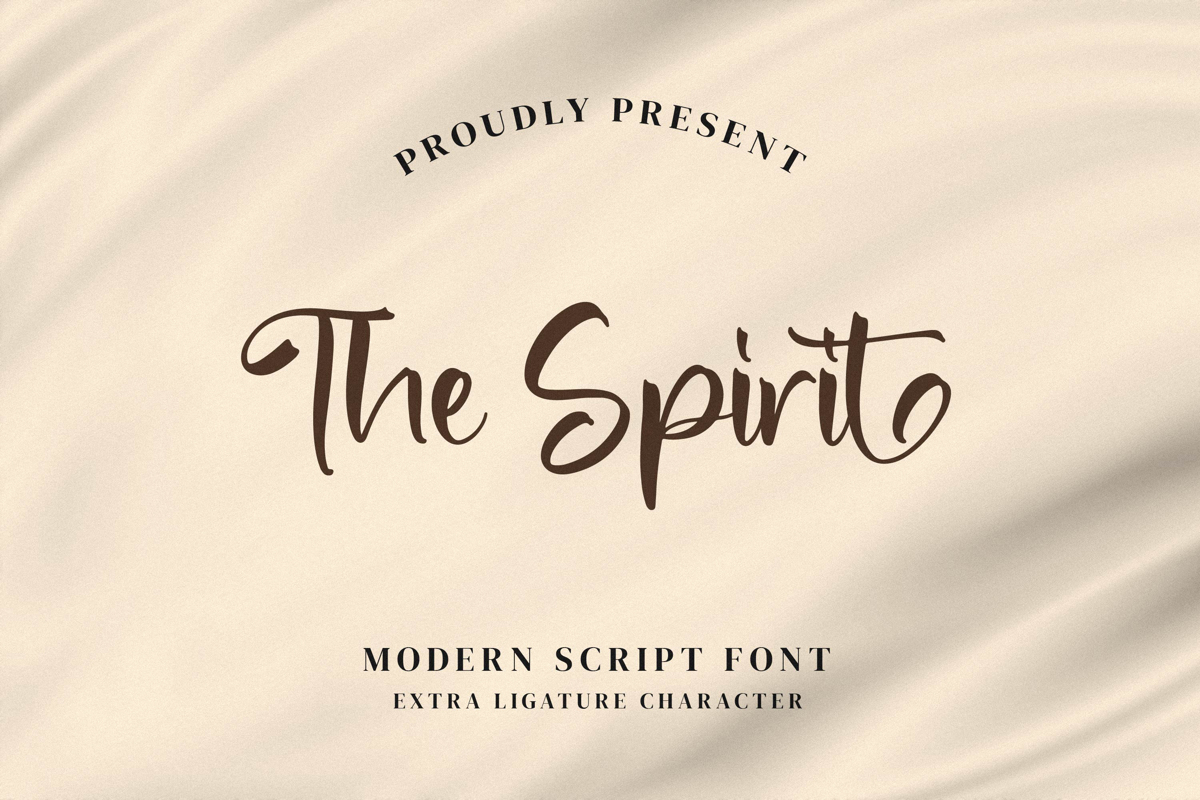 The Spirit Font | Integritype Studio | FontSpace