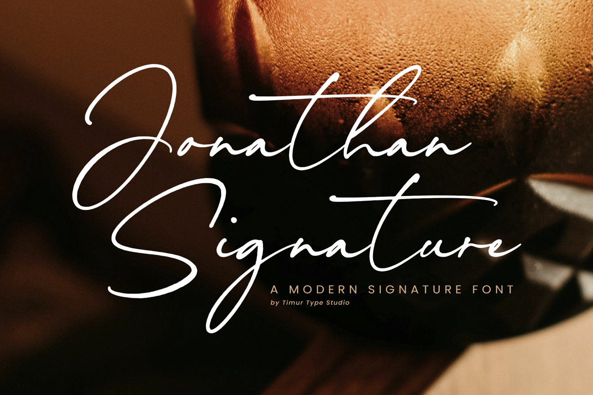 Jonathan Signature Font - Free Download