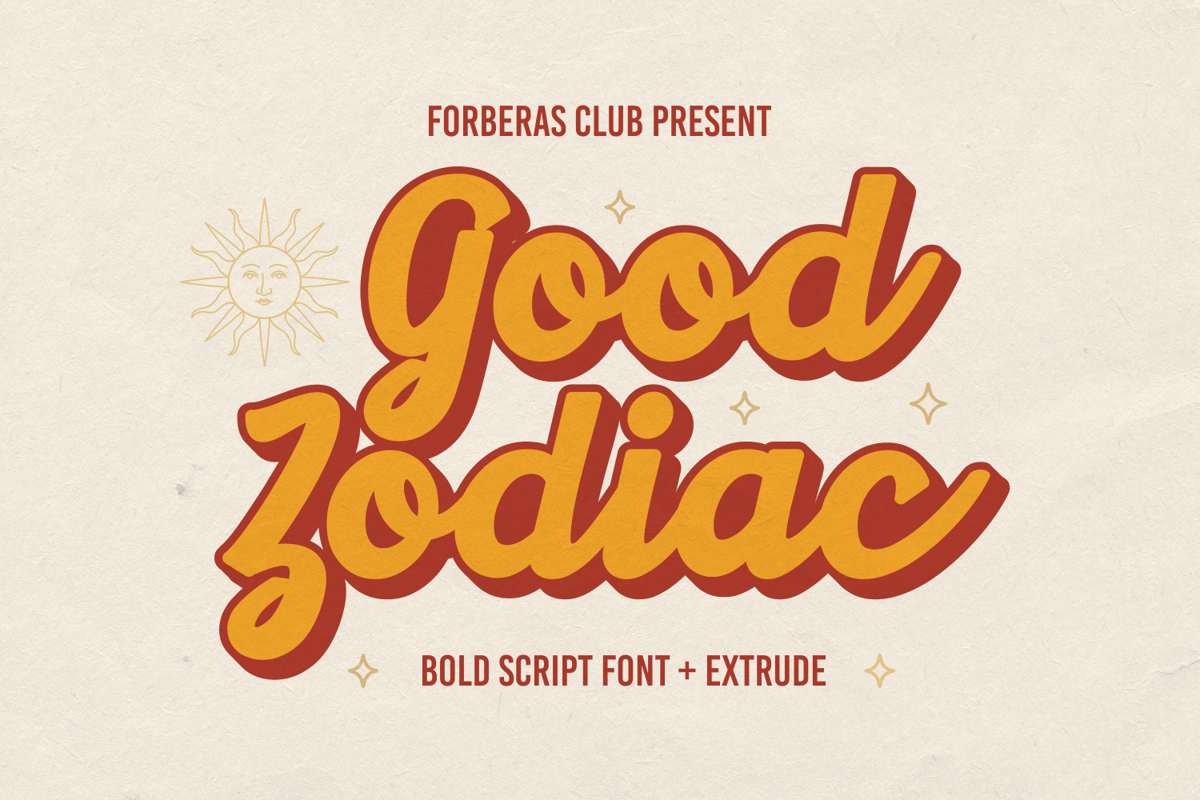 Good Zodiac Font - Free Download