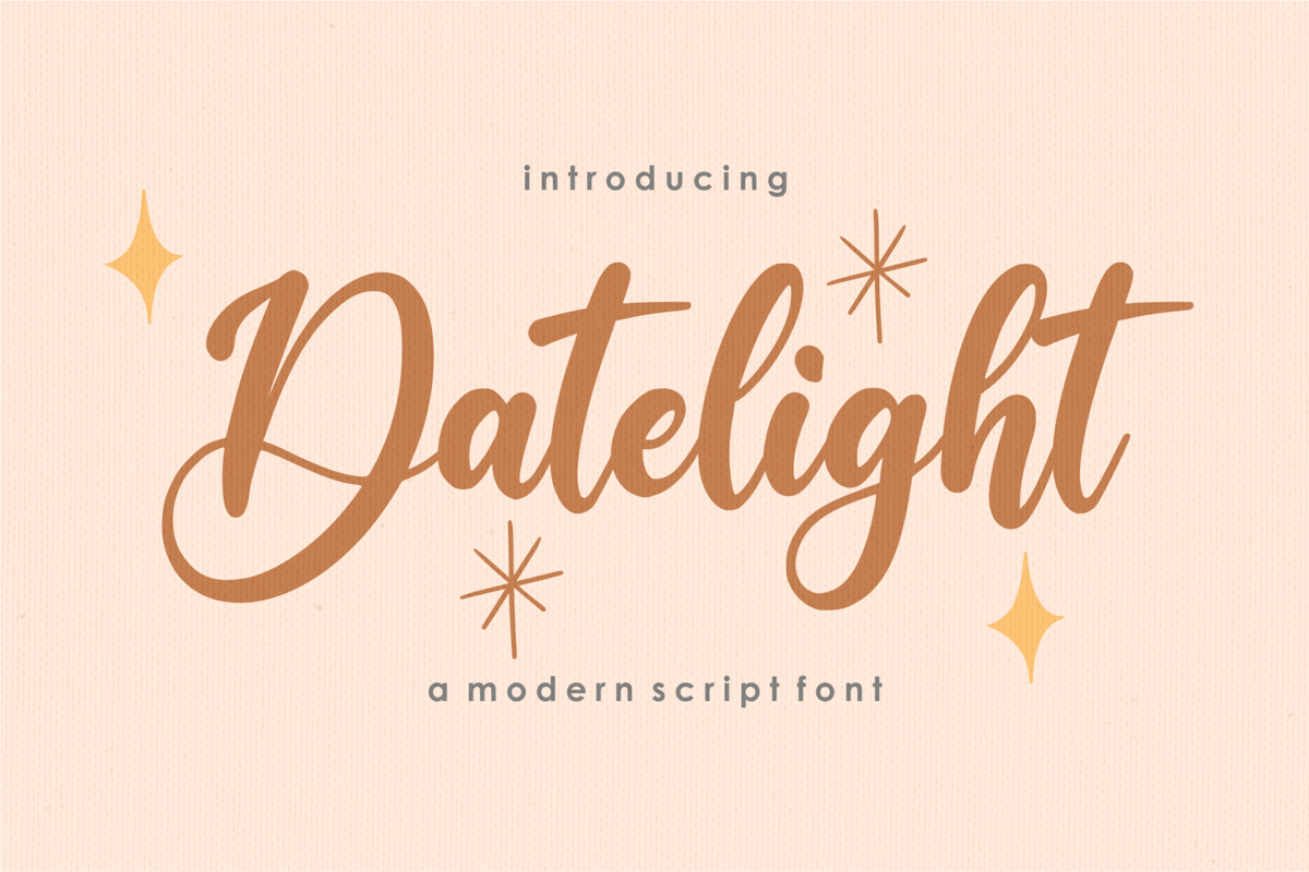 Datelight Font - Free Download