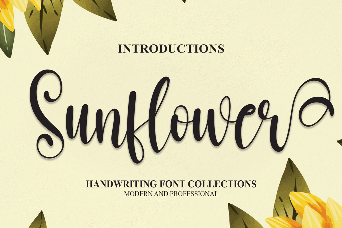 Sunflower Font - Free Download