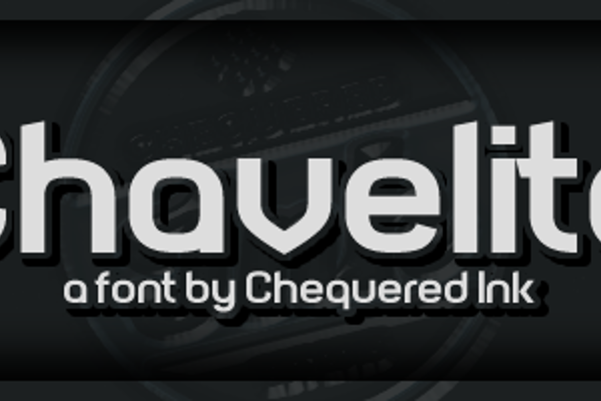 Chavelite Font | Chequered Ink | FontSpace