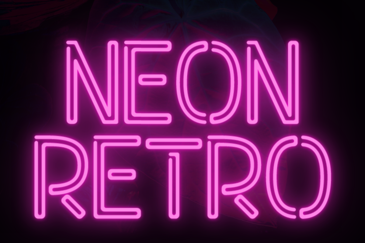 Neon Retro Font - Free Download