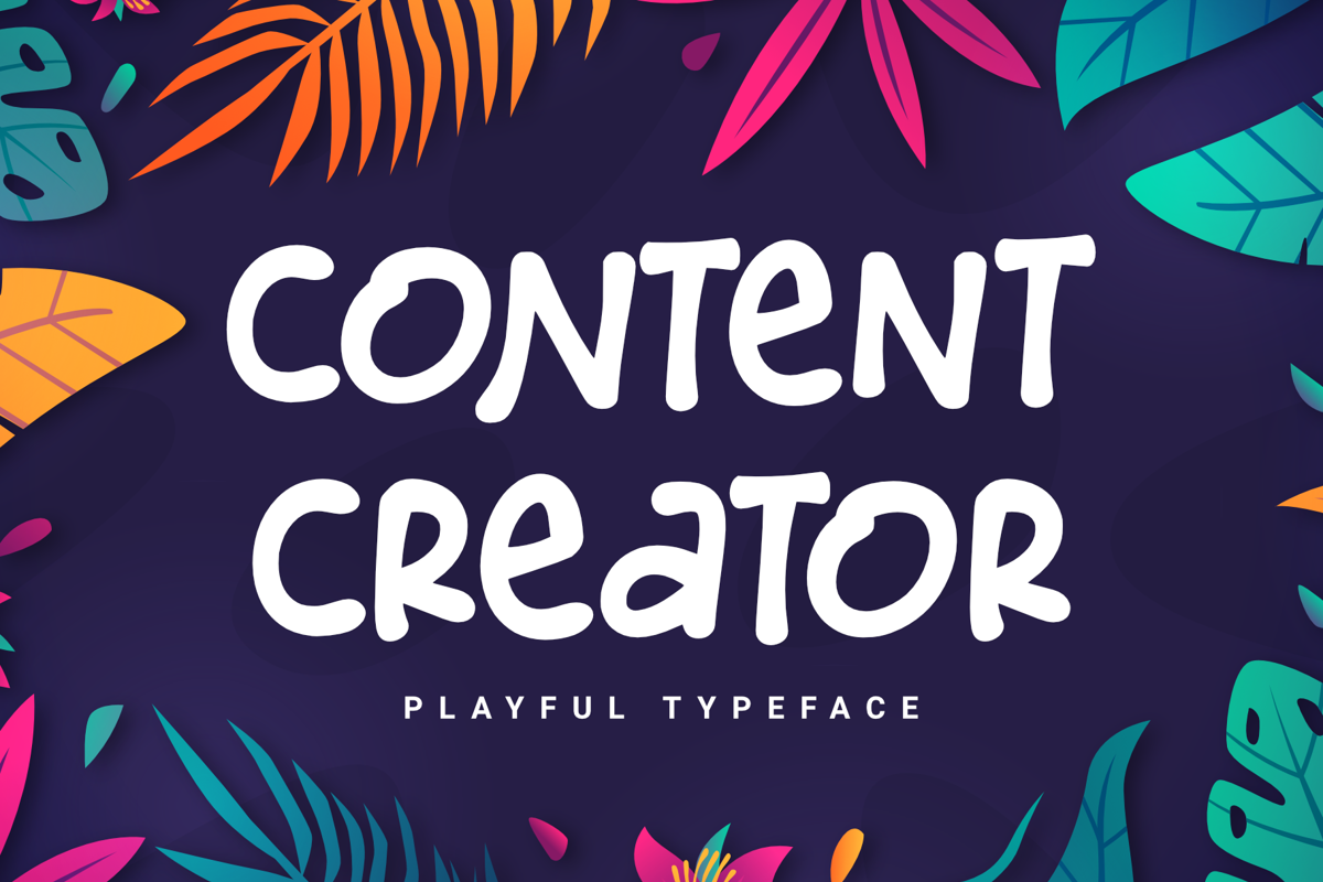 Content Creator Font - Free Download