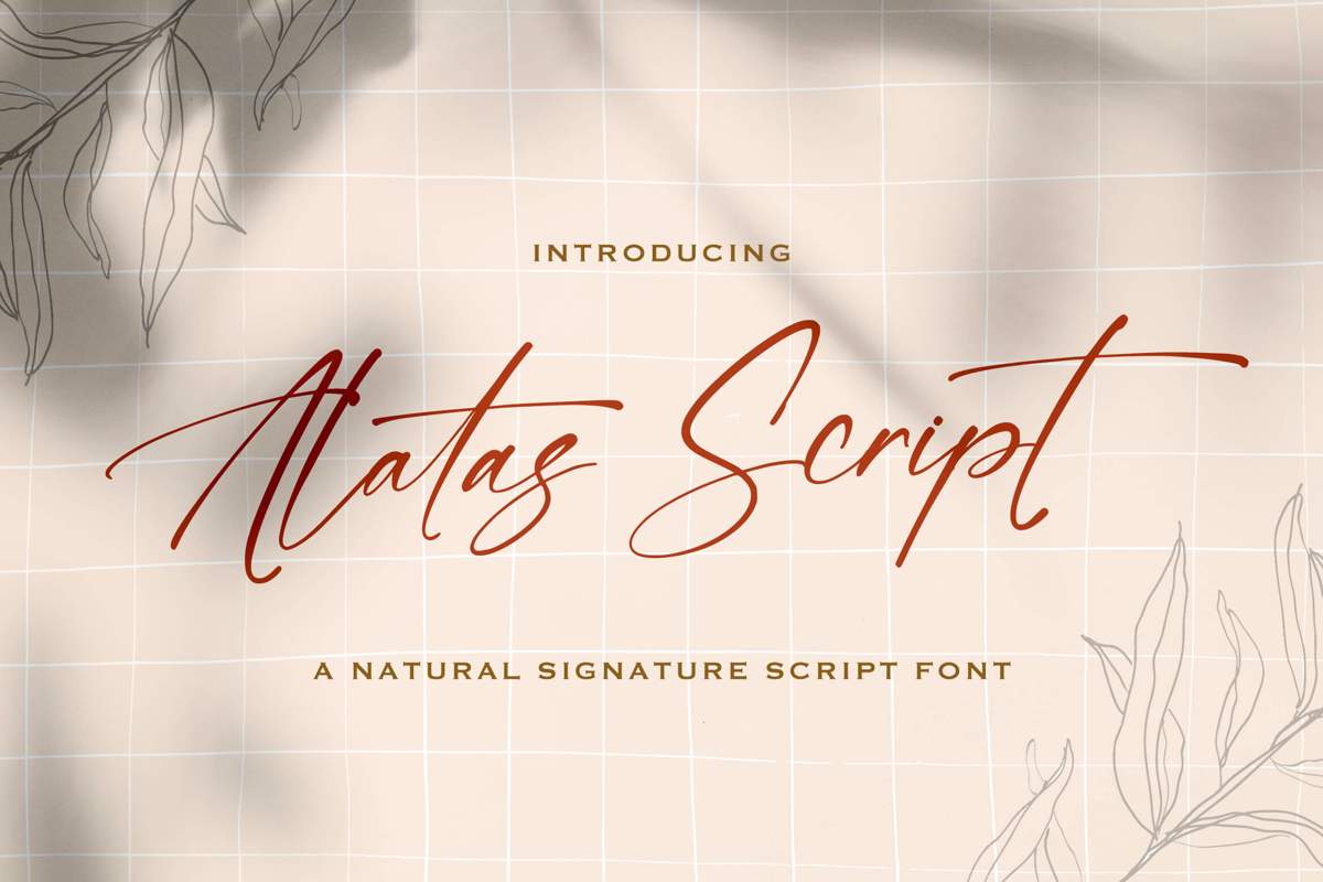 Alatas Script Font | StringLabs | FontSpace
