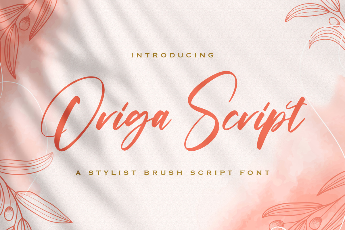 Origa Script Font | StringLabs | FontSpace