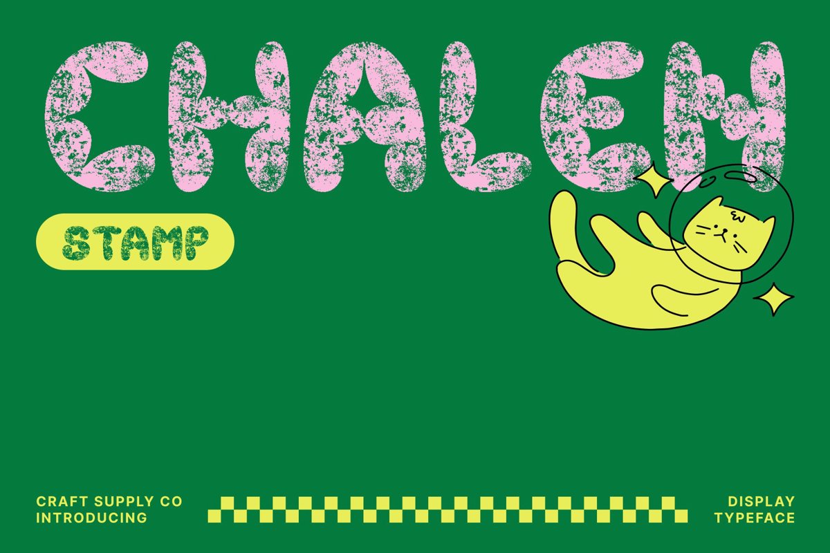 Chalen Stamp Font - Free Download