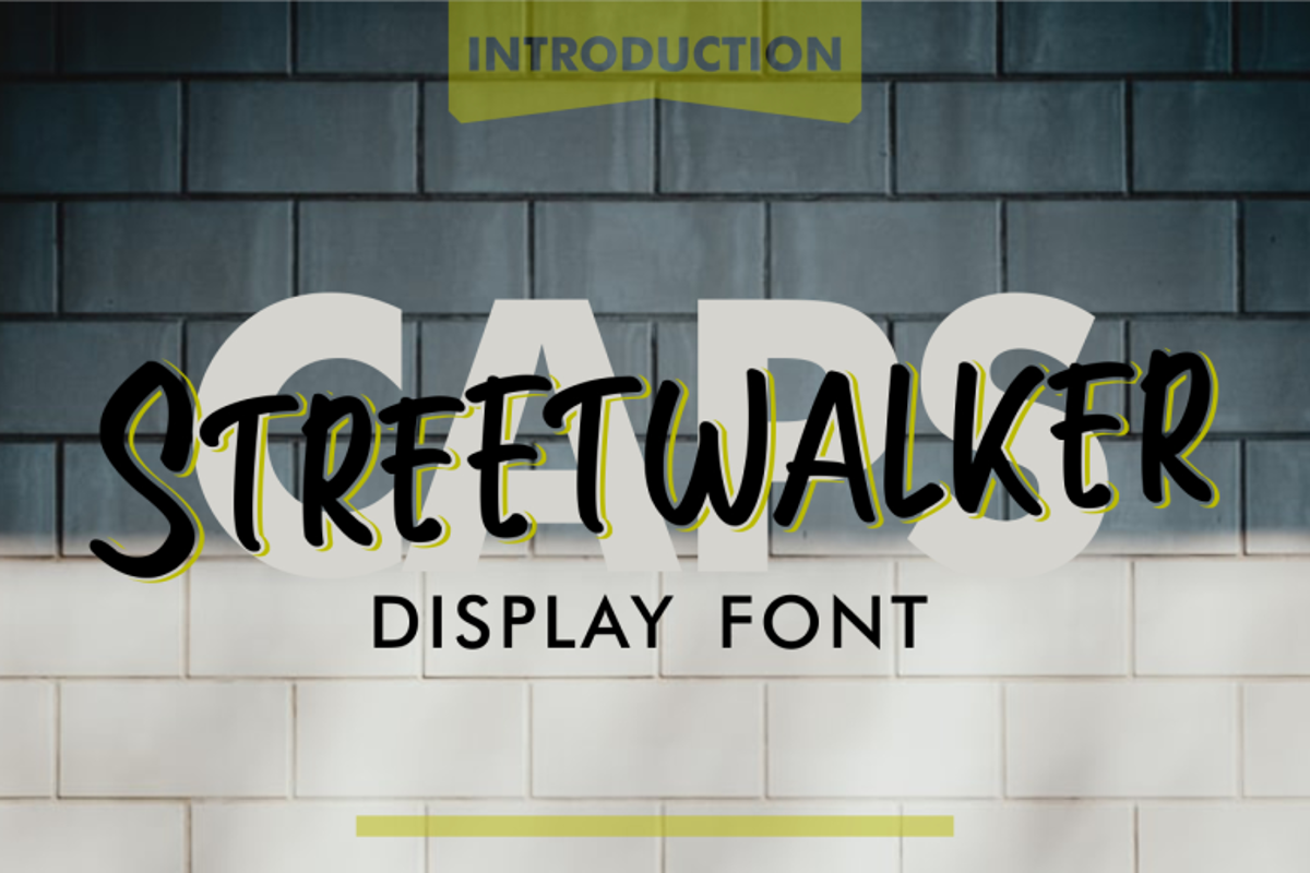 Streetwalker Caps Font - Free Download